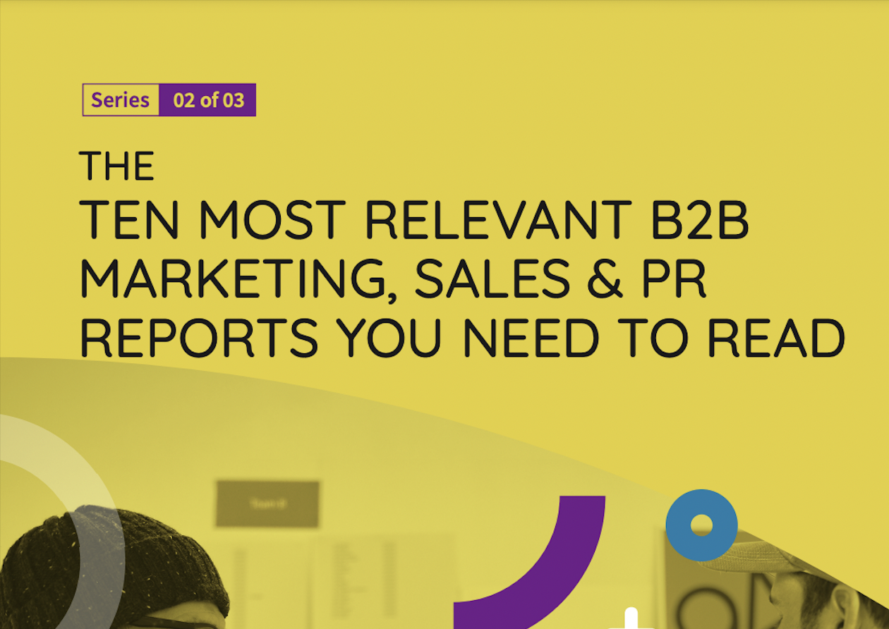 3Thinkrs | The Ten Most Relevant B2B Marketing, Sales & PR Reports You ...